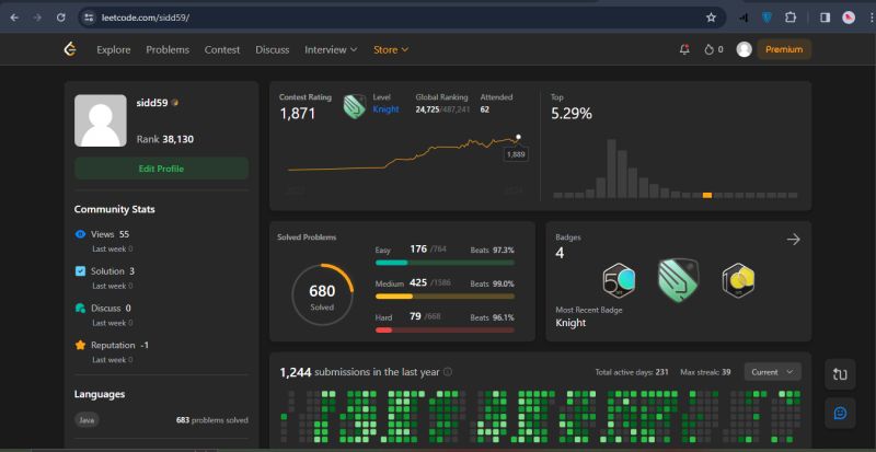 Siddharth Singh on LinkedIn: #leetcode #codingjourney #knightonleetcode ... Siddharth Singh on LinkedIn: #leetcode #codingjourney #knightonleetcode ...