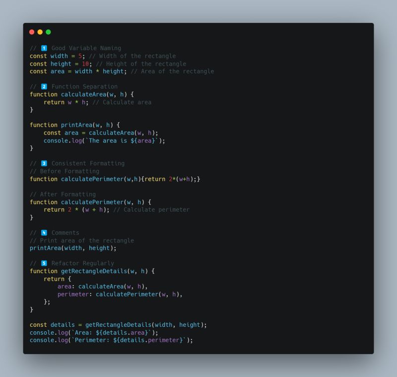 Sandro Tushurashvili on LinkedIn: #cleancode #codetips #development # ... Sandro Tushurashvili on LinkedIn: #cleancode #codetips #development # ...