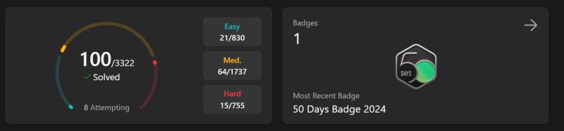 Naman Khurana on LinkedIn: #milestone #codingjourney #leetcode # ... Naman Khurana on LinkedIn: #milestone #codingjourney #leetcode # ...