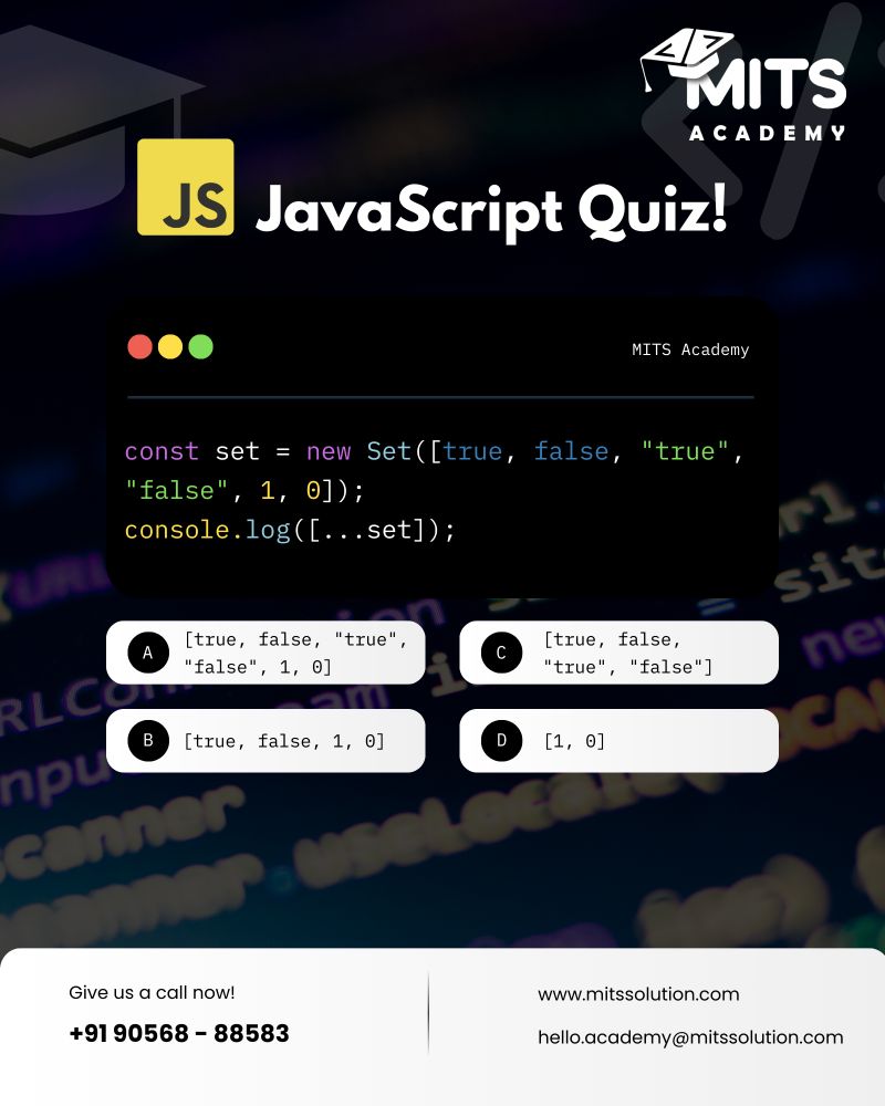#mitsacademy #javascript #codingquiz #webdevelopment #jsset # ... #mitsacademy #javascript #codingquiz #webdevelopment #jsset # ...