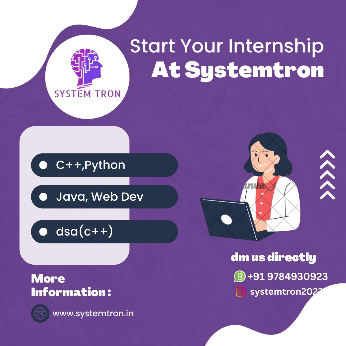 SystemTron on LinkedIn: #internship #systemtron #internship2023 # ... SystemTron on LinkedIn: #internship #systemtron #internship2023 # ...