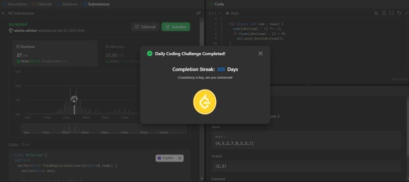 AKSHITA ADHIKARI on LinkedIn: #codingjourney #consistency #persistence ... AKSHITA ADHIKARI on LinkedIn: #codingjourney #consistency #persistence ...