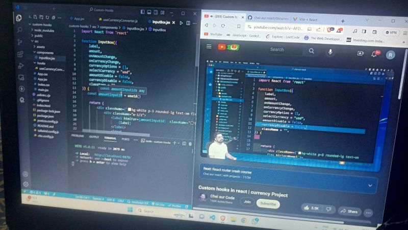 Learned React with Hitesh Choudhary sir | Ruptu Das posted on the topic ... Learned React with Hitesh Choudhary sir | Ruptu Das posted on the topic ...