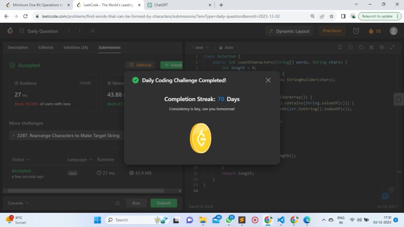 Dhanush Kaduluri on LinkedIn: #dailypractice #codingchallenge #leetcode ... Dhanush Kaduluri on LinkedIn: #dailypractice #codingchallenge #leetcode ...