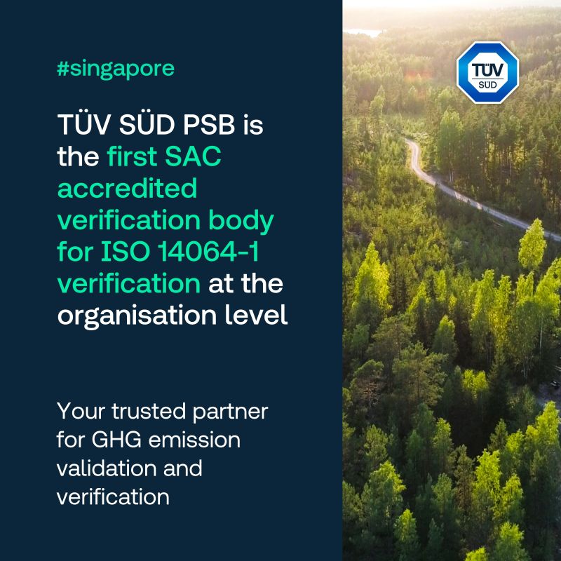 Lee Kai Yang Branson on LinkedIn: #tuvsud #iso14064 #ghg #singapore Lee Kai Yang Branson on LinkedIn: #tuvsud #iso14064 #ghg #singapore