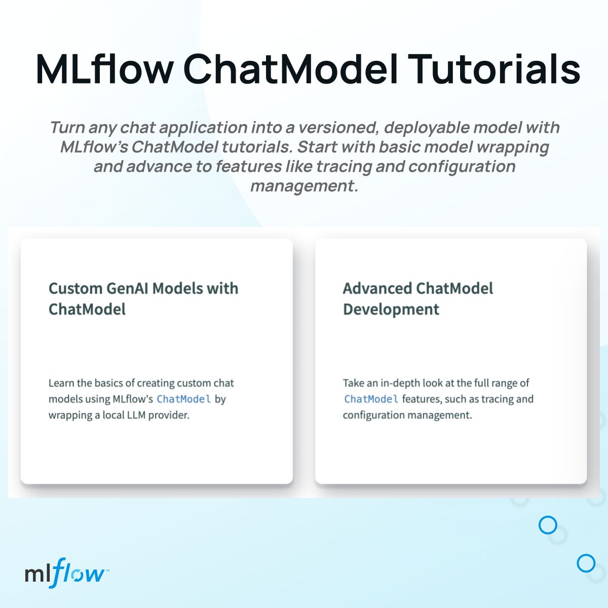 MLflow on LinkedIn: #mlflow #ai #llmops #mlops #machinelearning MLflow on LinkedIn: #mlflow #ai #llmops #mlops #machinelearning
