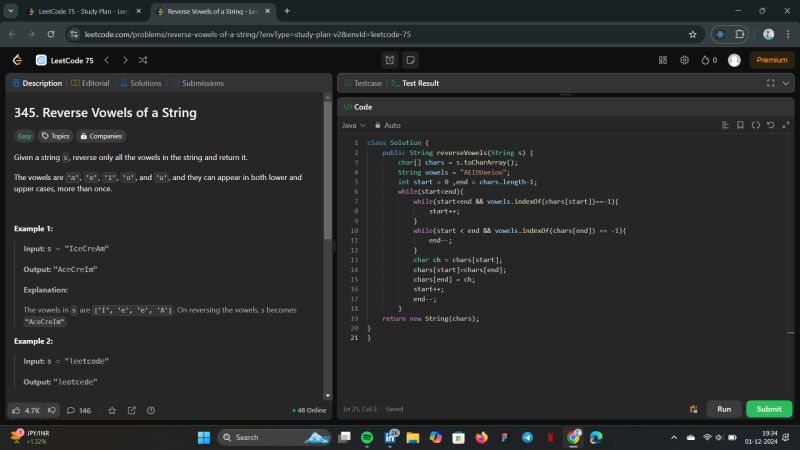 Chris Glary . C on LinkedIn: #leetcode #leetcode75 #java ... Chris Glary . C on LinkedIn: #leetcode #leetcode75 #java ...