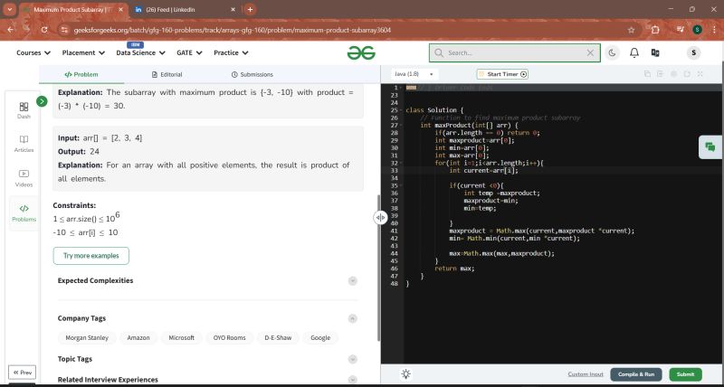#gfg160 #geekstreak2025 #dsa #codingchallenge #geeksforgeeks… | Sahil Kumar #gfg160 #geekstreak2025 #dsa #codingchallenge #geeksforgeeks… | Sahil Kumar