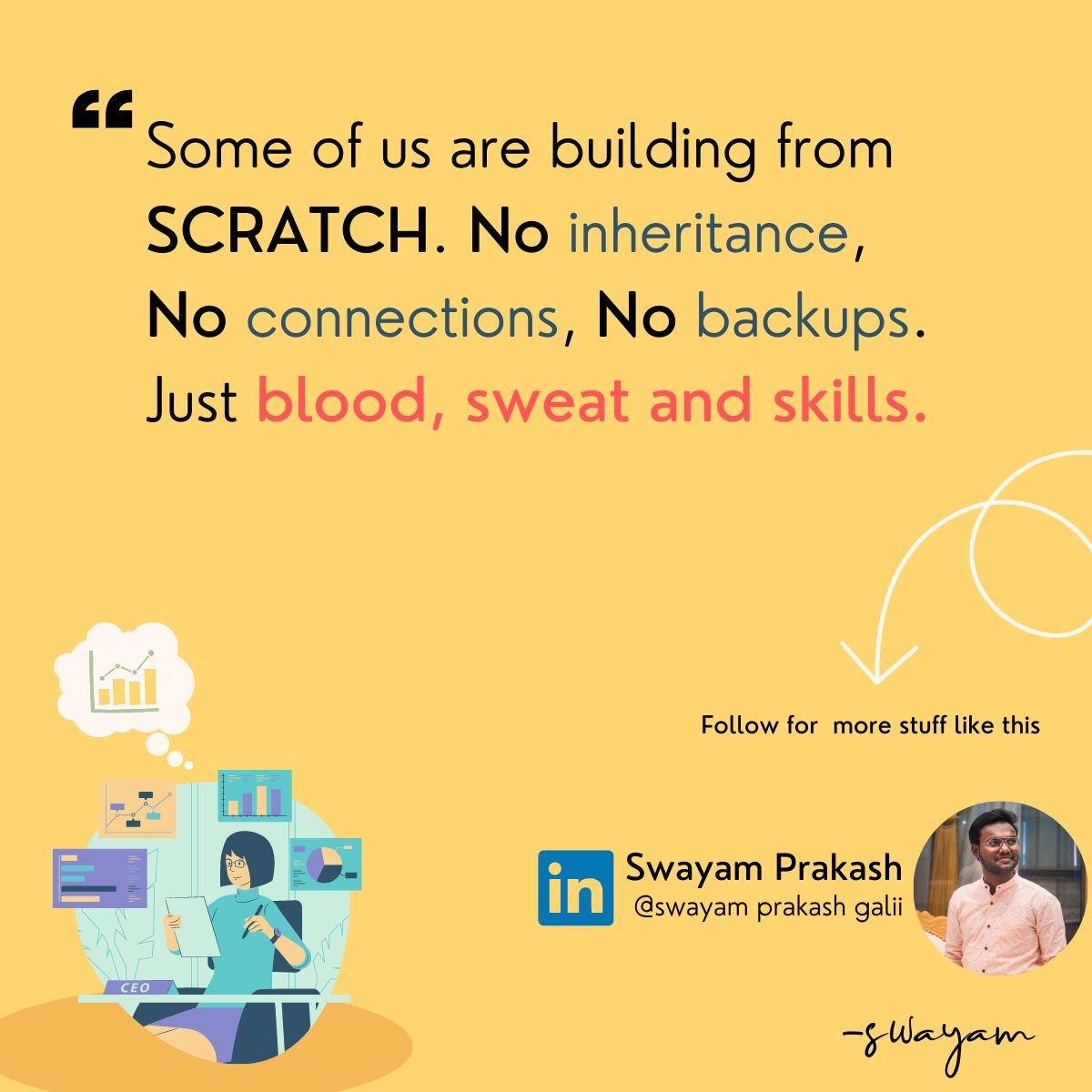 Swayam prakash Gali on LinkedIn: #motivation #freshers #quotes # ... Swayam prakash Gali on LinkedIn: #motivation #freshers #quotes # ...