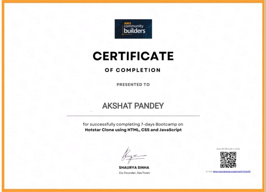 Akshat Pandey on LinkedIn: #webdevelopment #hotstar #html #css # ... Akshat Pandey on LinkedIn: #webdevelopment #hotstar #html #css # ...