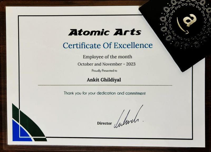 Ankit Ghildiyal on LinkedIn: Thrilled to be named Employee of the Month ... Ankit Ghildiyal on LinkedIn: Thrilled to be named Employee of the Month ...