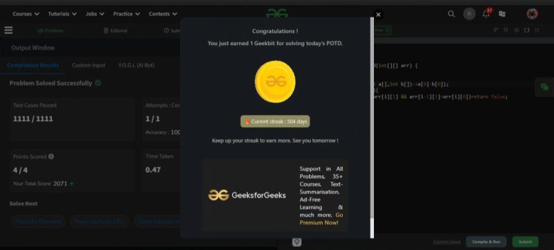 Harshit Soni on LinkedIn: #geeksforgeeks #leetcode #codingjourney # ... Harshit Soni on LinkedIn: #geeksforgeeks #leetcode #codingjourney # ...