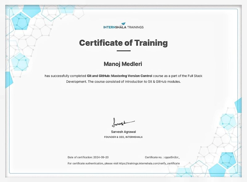 Manoj Medleri on LinkedIn: #git #github #versioncontrol # ... Manoj Medleri on LinkedIn: #git #github #versioncontrol # ...