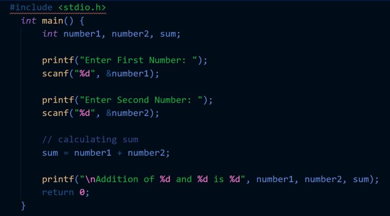 Mohammed Afeef . NK on LinkedIn: #c #coding #develop Mohammed Afeef . NK on LinkedIn: #c #coding #develop