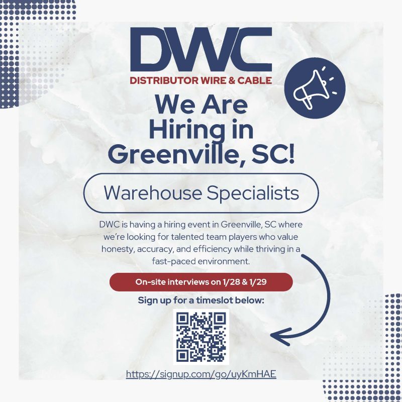 Emily Larche on LinkedIn: Distributor Wire & Cable is hiring! We are ... Emily Larche on LinkedIn: Distributor Wire & Cable is hiring! We are ...