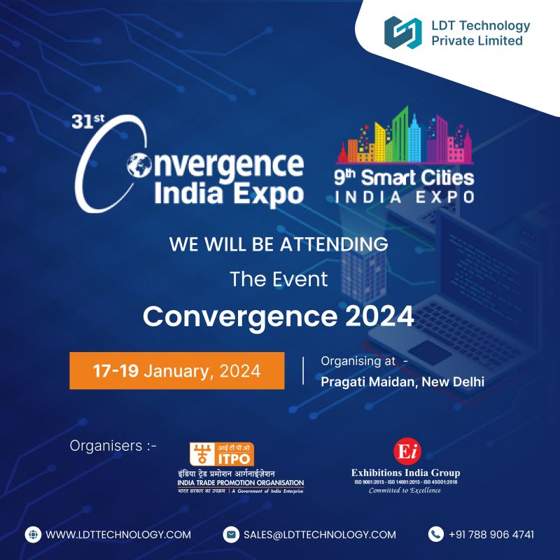 Convergence India Expo on LinkedIn: Excited to see what LDT Technology ... Convergence India Expo on LinkedIn: Excited to see what LDT Technology ...