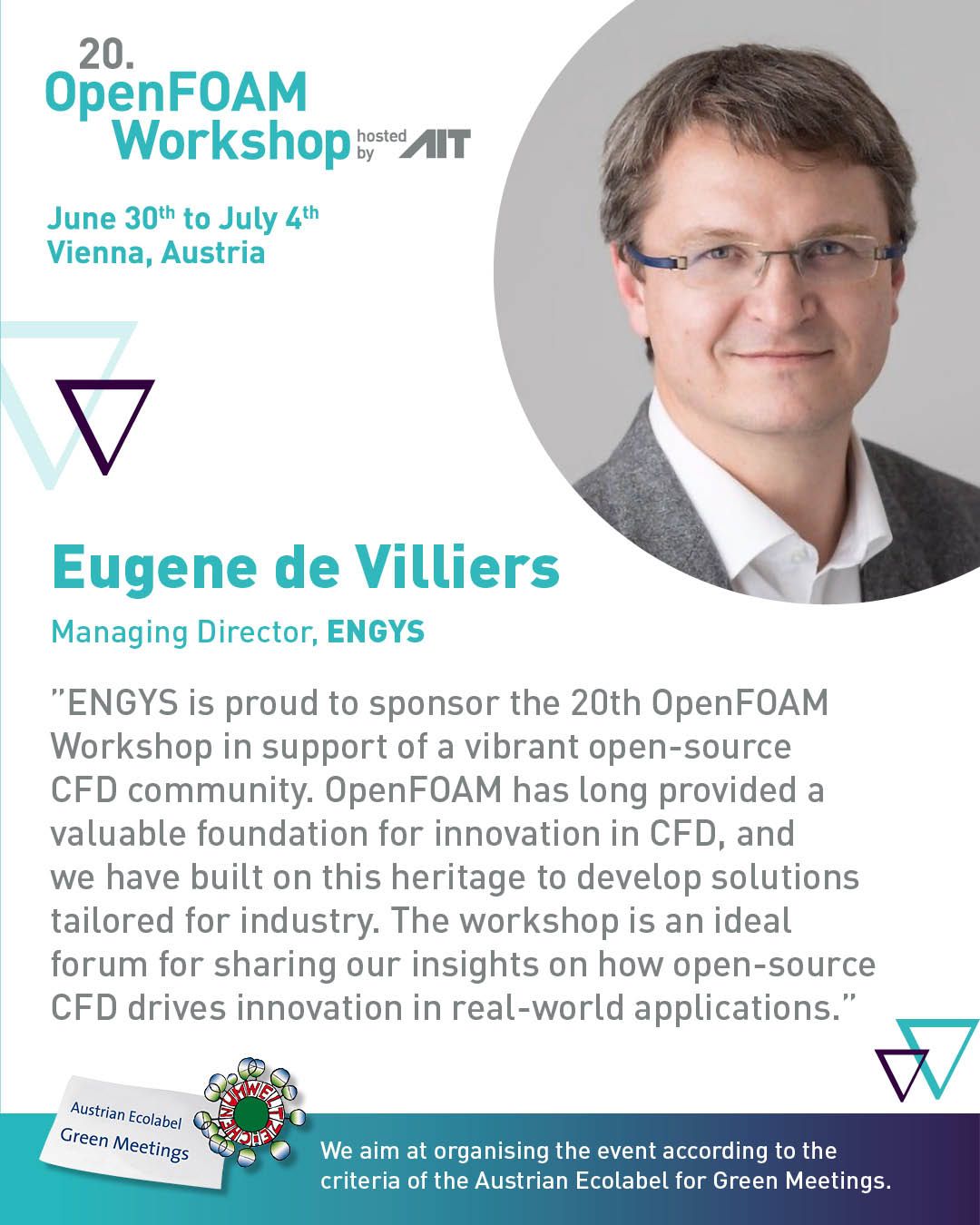 #openfoam #cfd #opensource #engys #innovation #workshop #vienna # ... #openfoam #cfd #opensource #engys #innovation #workshop #vienna # ...