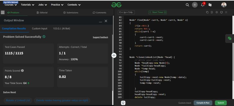 Amit Kumar Yadav on LinkedIn: #geeksforgeekspractice #codingjourney # ... Amit Kumar Yadav on LinkedIn: #geeksforgeekspractice #codingjourney # ...