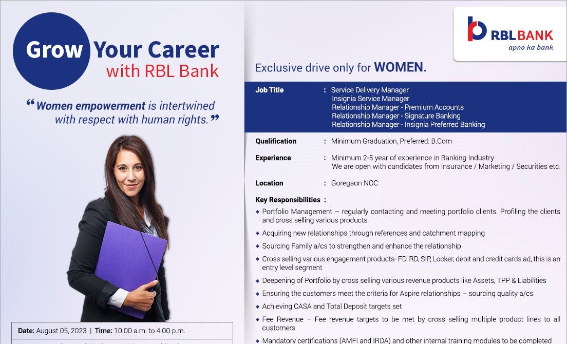 Farzana Farheen Syed on LinkedIn: #hiring #relationshipmanager # ... Farzana Farheen Syed on LinkedIn: #hiring #relationshipmanager # ...