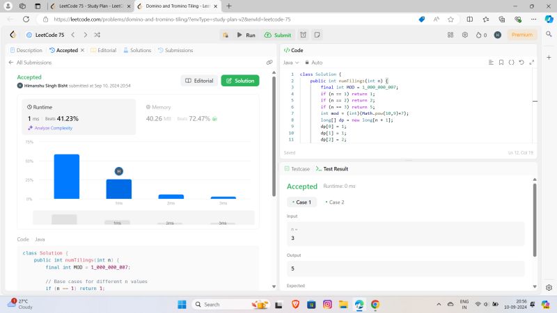 Himanshu Bisht on LinkedIn: #dsachallenge #codingjourney #leetcode # ... Himanshu Bisht on LinkedIn: #dsachallenge #codingjourney #leetcode # ...