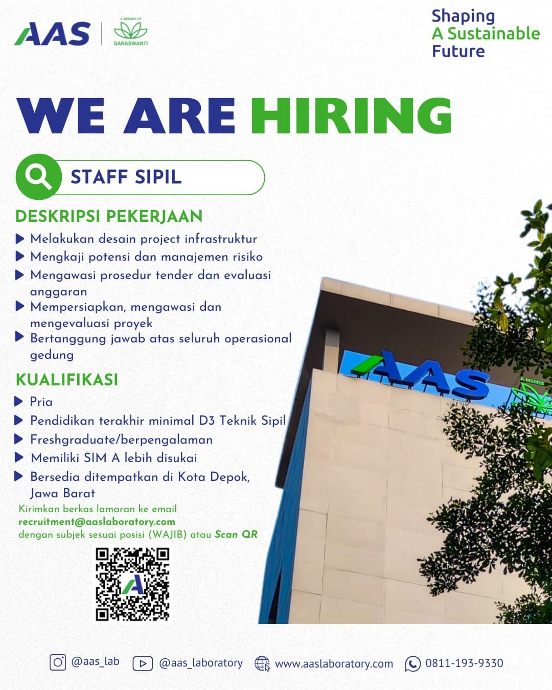 Aulia Setia Ningrum on LinkedIn: Hallo ! Ada loker terbaru nih ... Aulia Setia Ningrum on LinkedIn: Hallo ! Ada loker terbaru nih ...