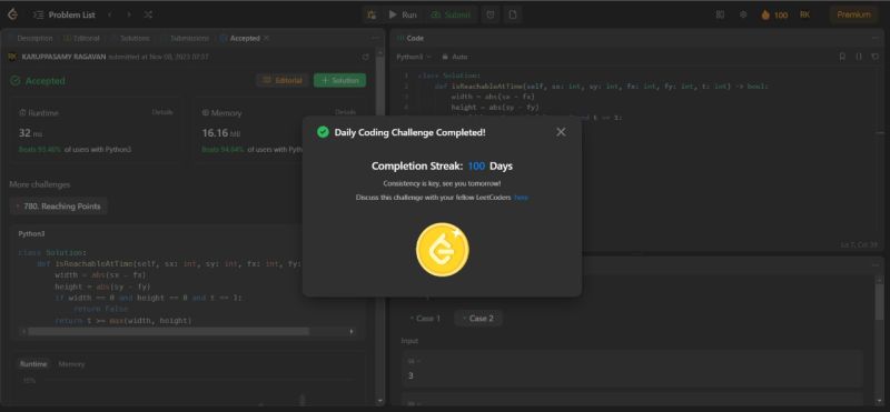 Finished 100-day LeetCode streak! | Karuppasamy R posted on the topic ... Finished 100-day LeetCode streak! | Karuppasamy R posted on the topic ...