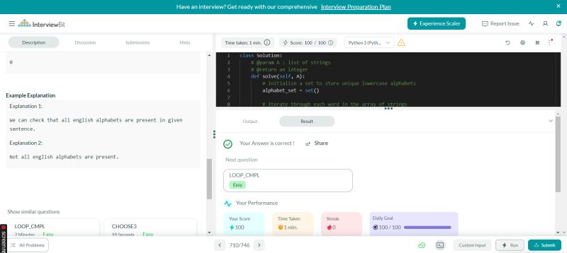 Day 82 of 365-day coding challenge with Scaler | Sushant Verma posted ... Day 82 of 365-day coding challenge with Scaler | Sushant Verma posted ...