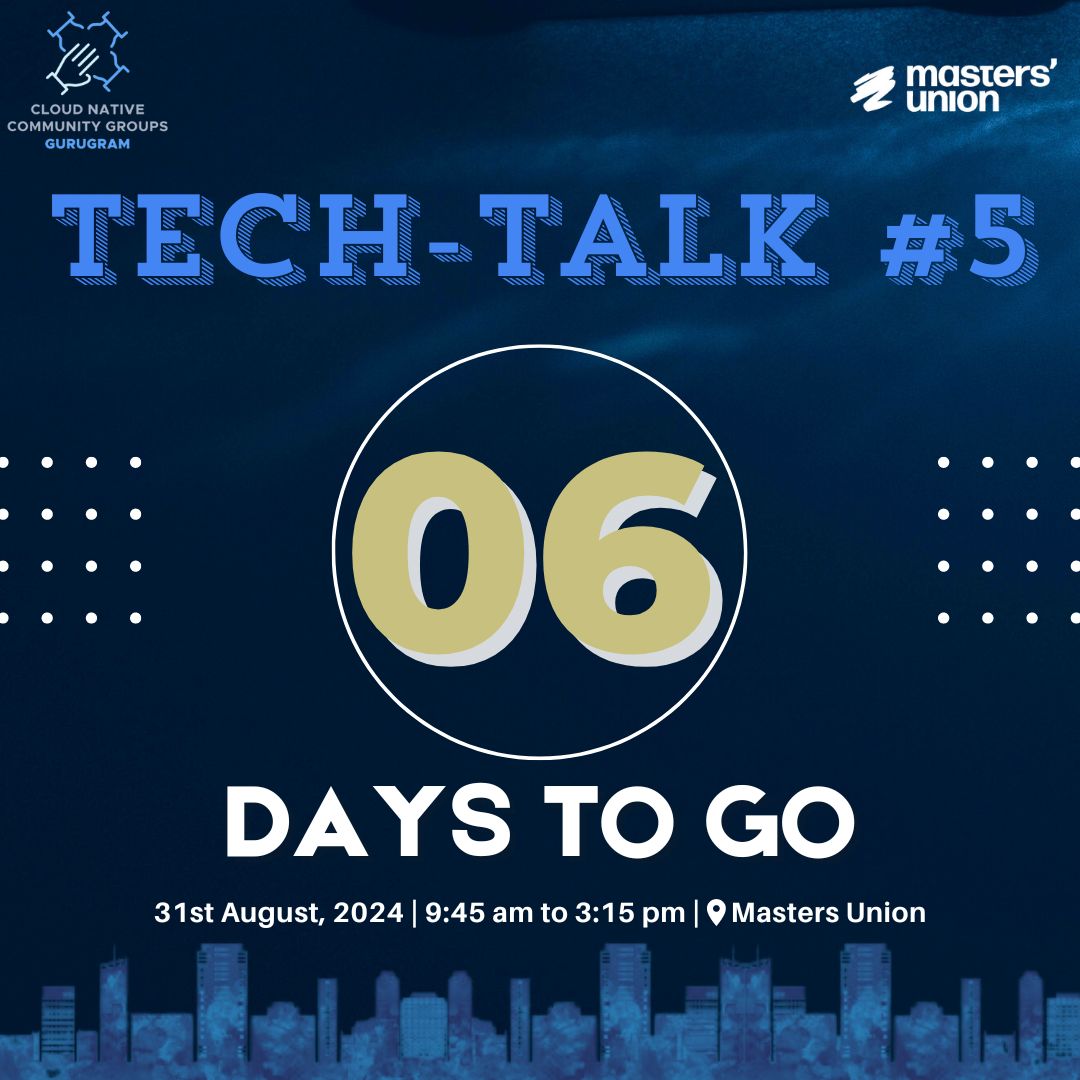 Cloud Native Gurugram on LinkedIn: #techtalk #cloudnative #opensource # ... Cloud Native Gurugram on LinkedIn: #techtalk #cloudnative #opensource # ...