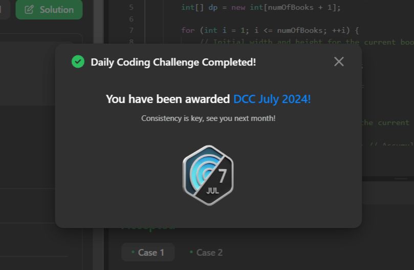 Day 144 of my daily Coding Challenge on LeetCode | Ankush Pundir posted ... Day 144 of my daily Coding Challenge on LeetCode | Ankush Pundir posted ...