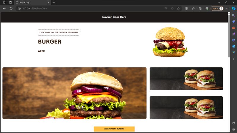 SUMEET KUMAR PRADHAN on LinkedIn: #day5 #webdesign #burgerking # ... SUMEET KUMAR PRADHAN on LinkedIn: #day5 #webdesign #burgerking # ...