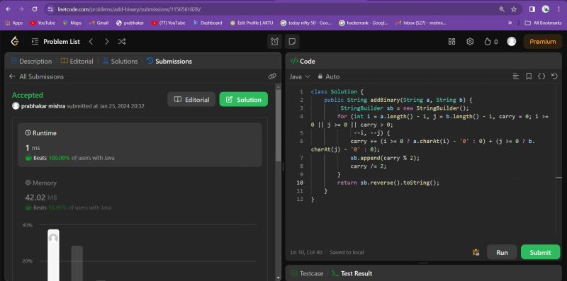 Prabhakar Mishra on LinkedIn: #leetcode #java #dsa Prabhakar Mishra on LinkedIn: #leetcode #java #dsa
