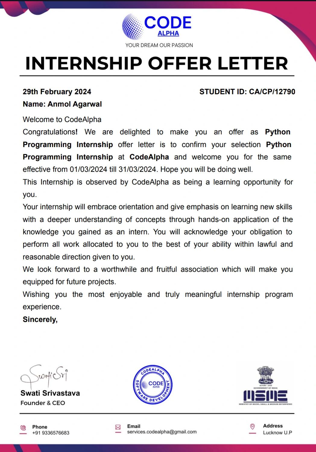 #python #programming #internship #codealpha #excited #learningjourney ... #python #programming #internship #codealpha #excited #learningjourney ...