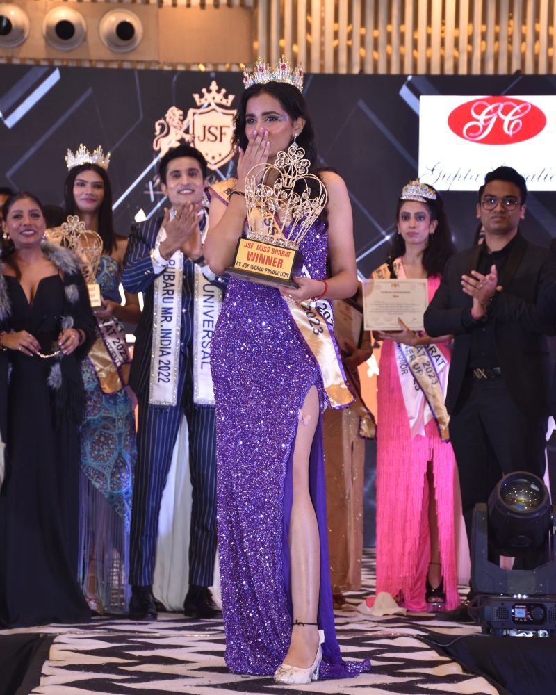 Miss Bharat on LinkedIn: JSF Miss Bharat Winner Nikita Chouhan from ... Miss Bharat on LinkedIn: JSF Miss Bharat Winner Nikita Chouhan from ...