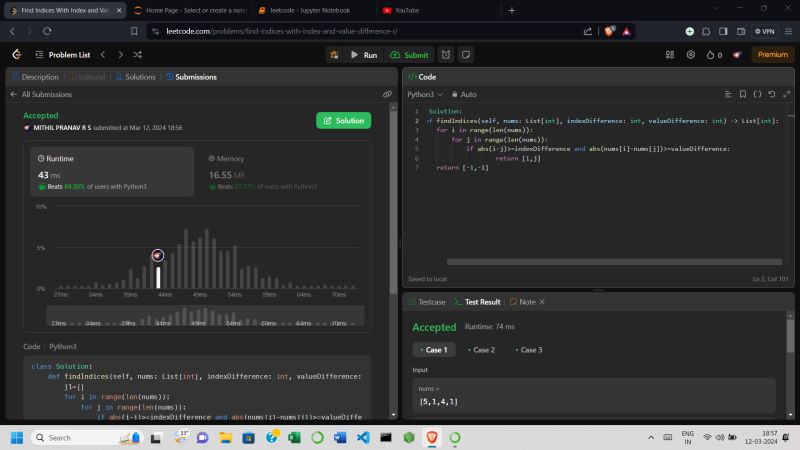 MITHIL PRANAV R S on LinkedIn: #100daysofcode #leetcode #python # ... MITHIL PRANAV R S on LinkedIn: #100daysofcode #leetcode #python # ...