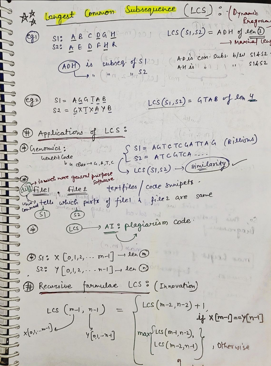 Pranavraj pandey on LinkedIn: #algorithms #dynamicprogramming #lcs # ... Pranavraj pandey on LinkedIn: #algorithms #dynamicprogramming #lcs # ...
