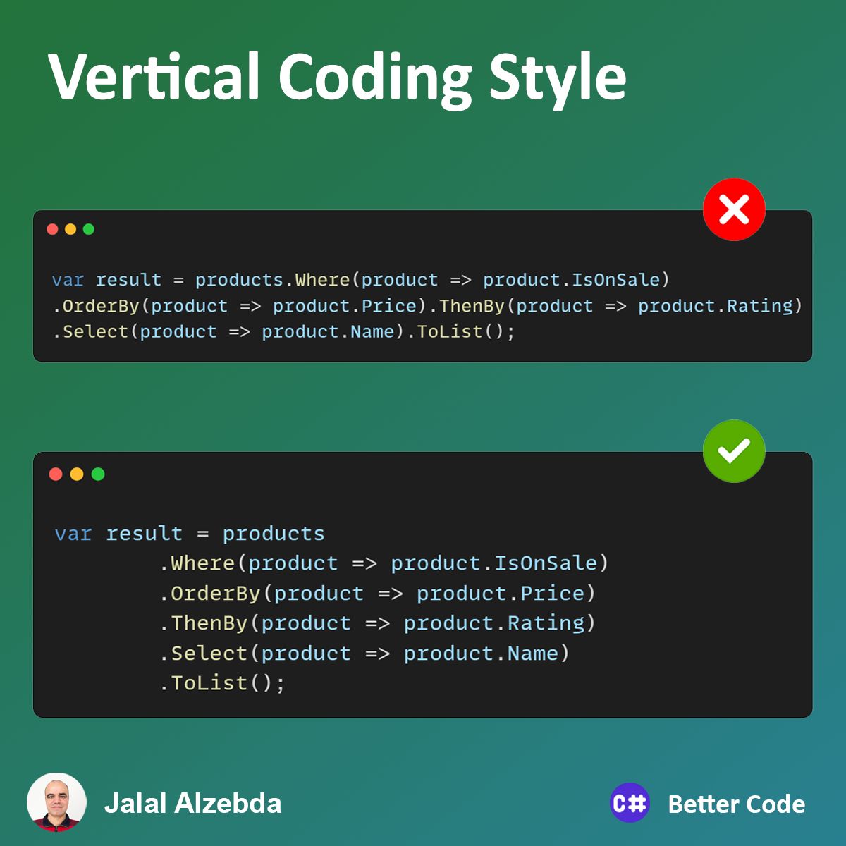 #csharp #dotnet #programming #cleancode #aspnetcore #programmingtips ... #csharp #dotnet #programming #cleancode #aspnetcore #programmingtips ...