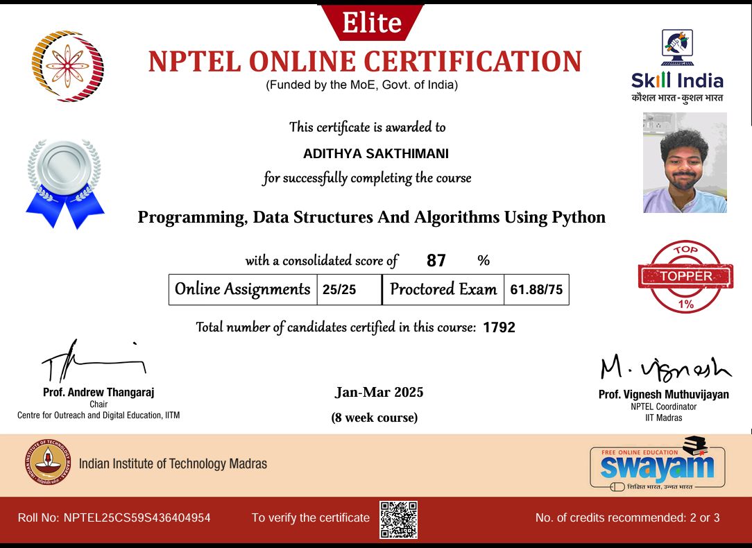 #nptel #dsa #python #datastructures #algorithms #lifelonglearning ... #nptel #dsa #python #datastructures #algorithms #lifelonglearning ...