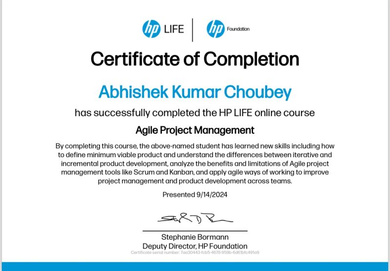 Abhishek Kumar Choubey on LinkedIn: #agileprojectmanagement #scrum # ... Abhishek Kumar Choubey on LinkedIn: #agileprojectmanagement #scrum # ...