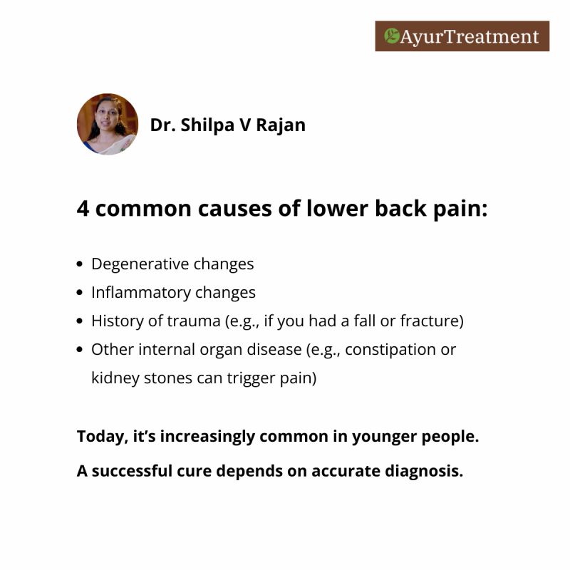 Dr.Shilpa V Rajan on LinkedIn: Lower back pain is one of the most ... Dr.Shilpa V Rajan on LinkedIn: Lower back pain is one of the most ...