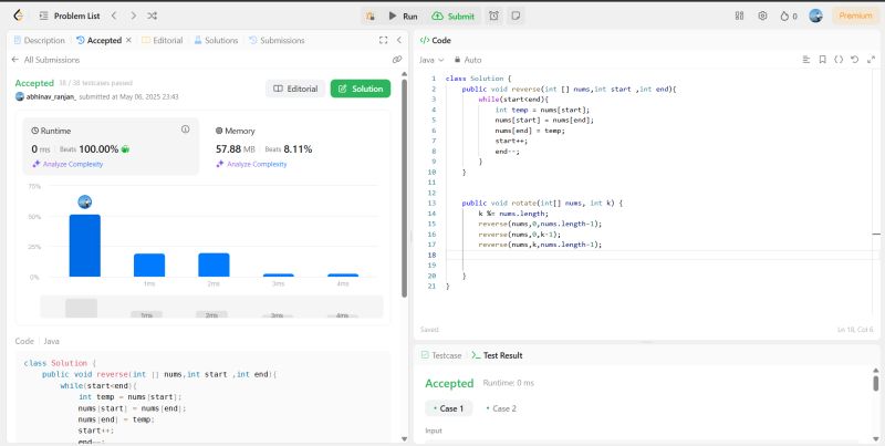 #100daysofcode #leetcode #java #arrays #problemsolving #learningbydoing ... #100daysofcode #leetcode #java #arrays #problemsolving #learningbydoing ...