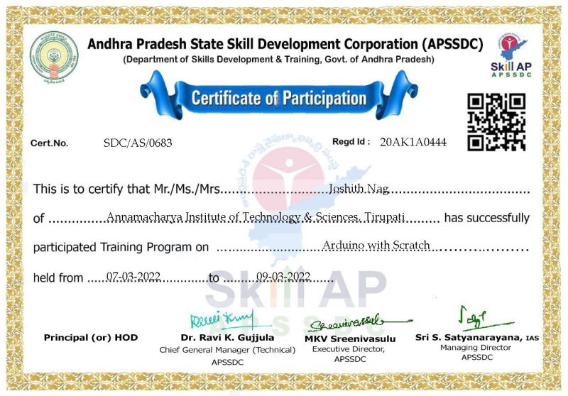 Joshith Nag Kasi on LinkedIn: Arduino with Scratch Workshop Joshith Nag Kasi on LinkedIn: Arduino with Scratch Workshop