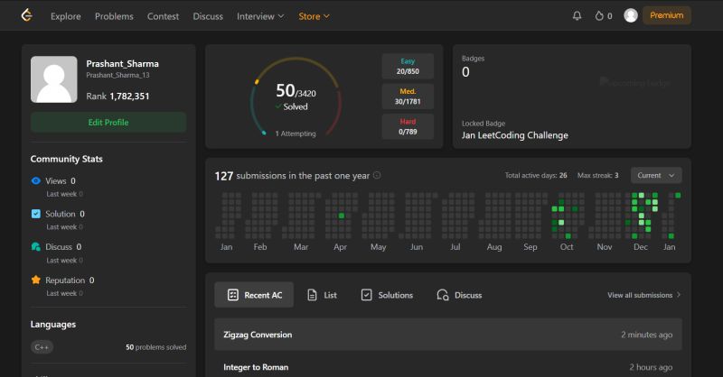 Prashant Sharma on LinkedIn: #leetcode #coding #problemsolving # ... Prashant Sharma on LinkedIn: #leetcode #coding #problemsolving # ...