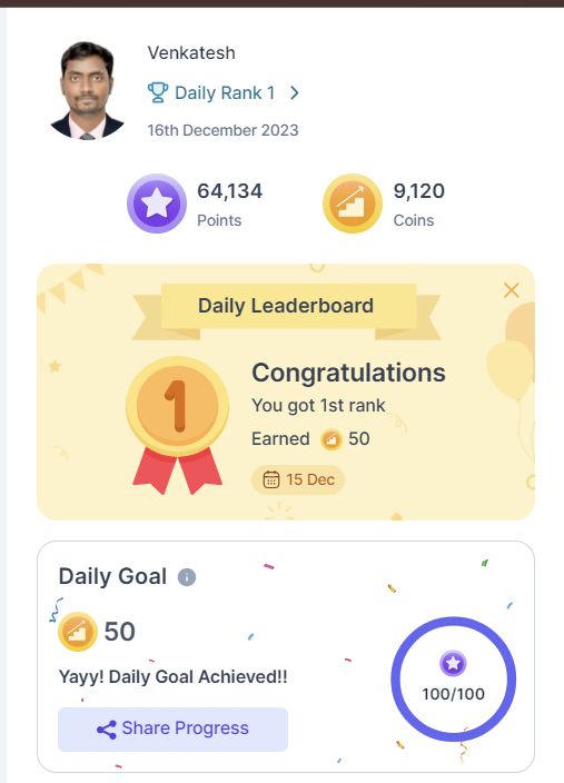 Day73 of #100daysofcode challenge: Python basics | Venkatesh Nampally ... Day73 of #100daysofcode challenge: Python basics | Venkatesh Nampally ...