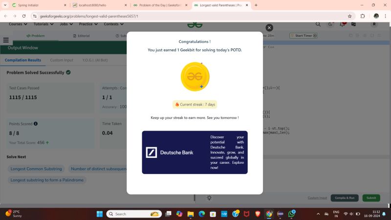 Rohit Kumar on LinkedIn: #geekstreak2024 #codingchallenge # ... Rohit Kumar on LinkedIn: #geekstreak2024 #codingchallenge # ...