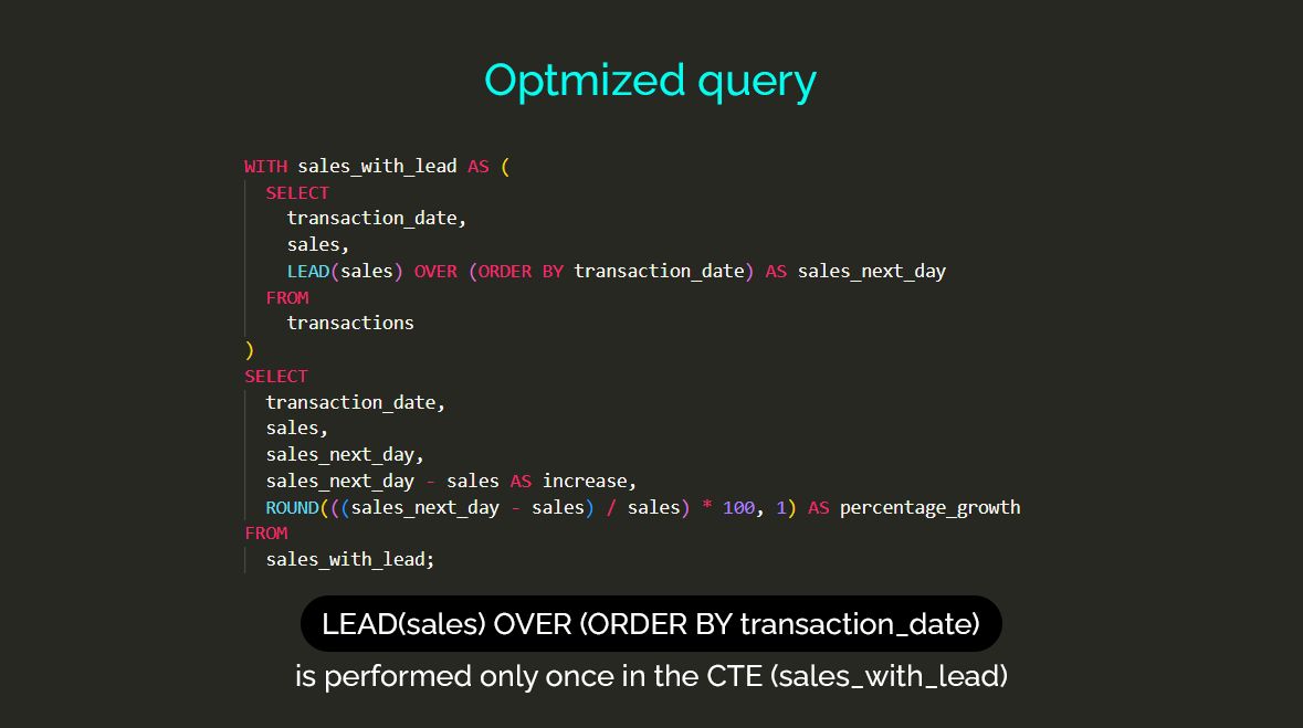 Pulasthi Panamgama on LinkedIn: #sql #dataanalytics #optimization # ... Pulasthi Panamgama on LinkedIn: #sql #dataanalytics #optimization # ...
