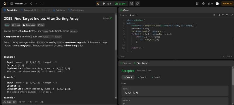 Vibha Gupta on LinkedIn: #day #leetcode #problemsolving #continuouslearning Vibha Gupta on LinkedIn: #day #leetcode #problemsolving #continuouslearning