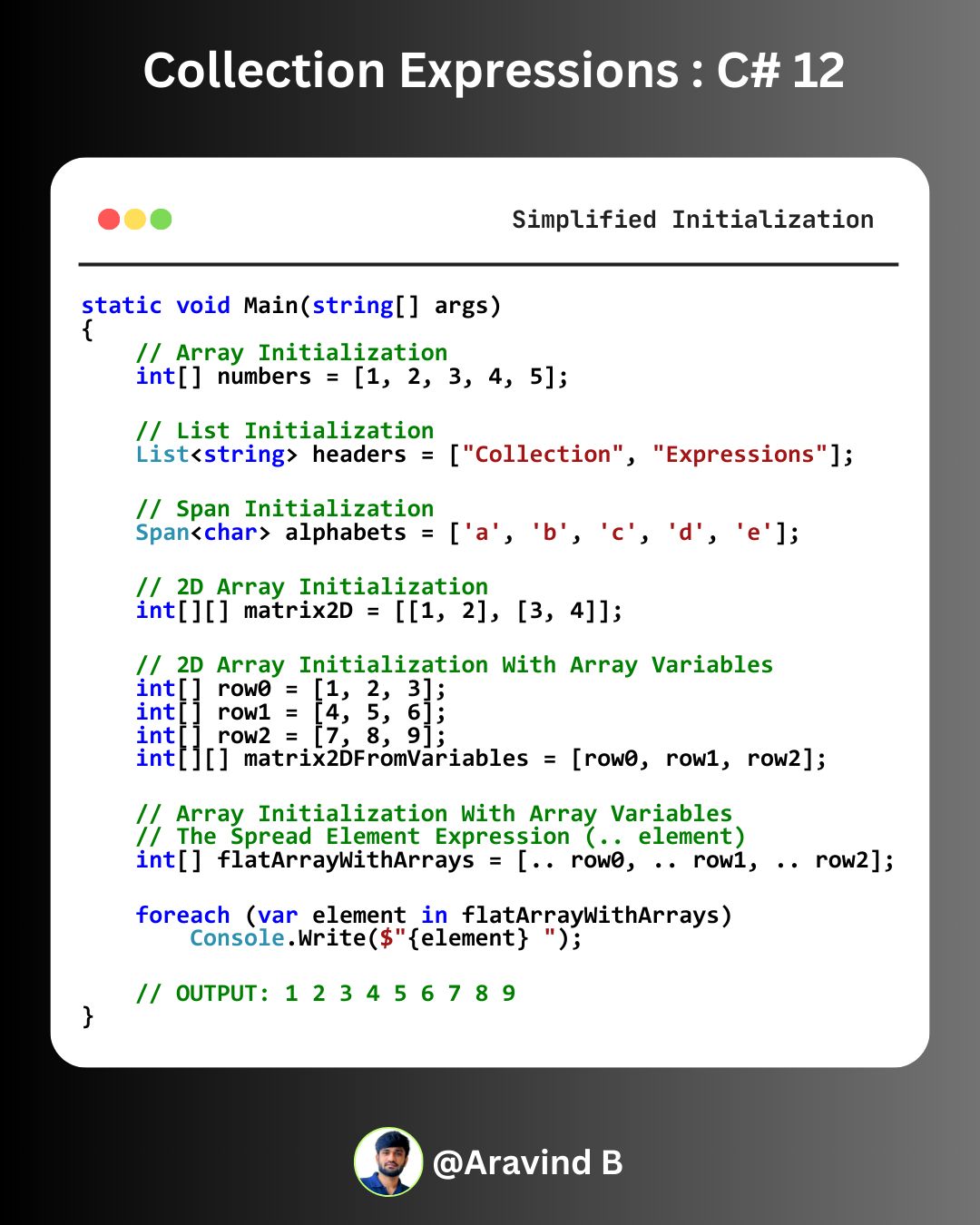 Aravind B on LinkedIn: #dotnet #csharp #programming #codingtips # ... Aravind B on LinkedIn: #dotnet #csharp #programming #codingtips # ...