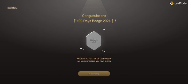 #leetcodechallenge #codinggoals #100daysofcode #keepgrowing | Rahul ... #leetcodechallenge #codinggoals #100daysofcode #keepgrowing | Rahul ...