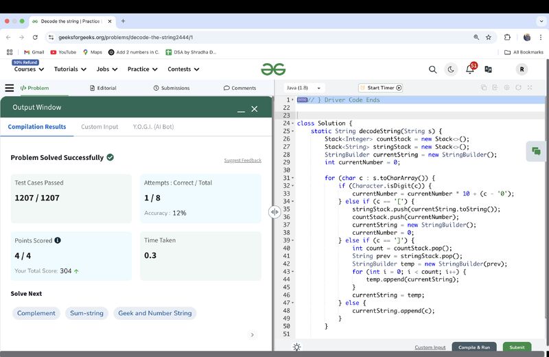 #codingjourney #problemsolving #algorithms #geeksforgeeks #keeplearning ... #codingjourney #problemsolving #algorithms #geeksforgeeks #keeplearning ...