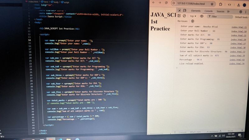 Anusha Afzal on LinkedIn: #javascript #js #webdevelopment #programming ... Anusha Afzal on LinkedIn: #javascript #js #webdevelopment #programming ...